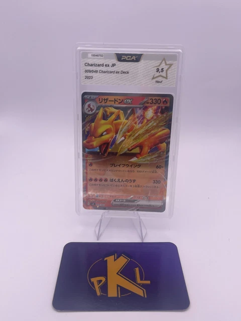 CARTE POKÉMON DRACAUFEU Ex Japonais 009/049 Charizard Ex Deck PCA 9.5 EUR 29,90 - PicClick FR