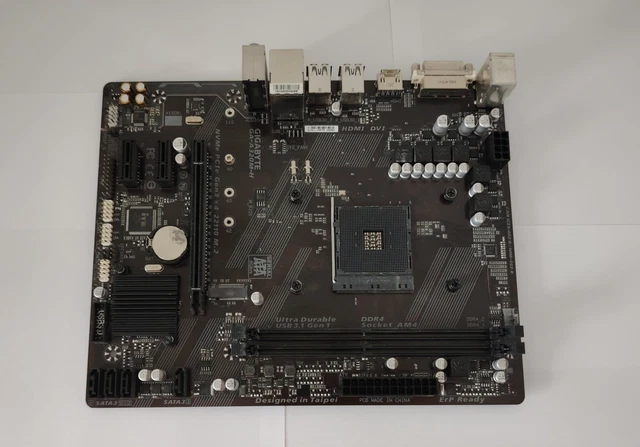 GIGABYTE GA-A320M-H MOTHERBOARD Socket AM4, AMD A320 Motherboard £42.27 ...