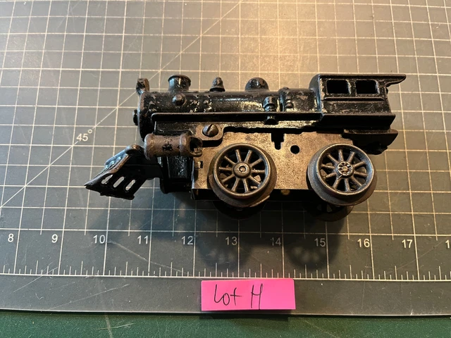 AMERICAN FLYER IVES BING O Train CAST IRON LOCOMOTIVE ENGINE PARTS LOT ...
