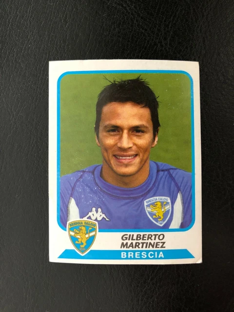 FIGURINA CALCIATORI PANINI 2003/04 BRESCIA MARTINEZ n 54 NUOVA CON ...
