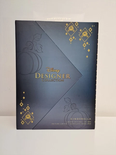 DISNEY DESIGNER COLLECTION Cinderella Limited Edition Doll | BRAND NEW ...