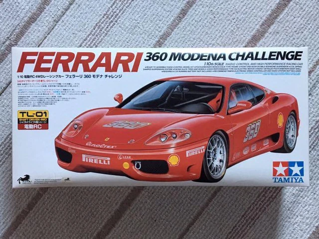 VINTAGE TAMIYA RC 1/10 Ferrari 360 Modena Challenge Electric Radio ...