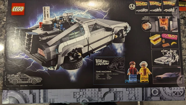 LEGO ICONS: BACK to the Future Time Machine (10300) Factory Sealed $150 ...