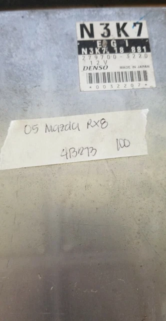2005 MAZDA RX8 RX-8 ECM ECU Ordinateur N3K7 18 881 EUR 96,58 - PicClick FR