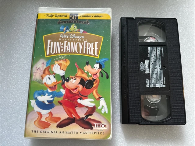 FUN AND FANCY Free (VHS, 1997) Tape CLAMSHELL CASE Is Very Good £7.68 ...