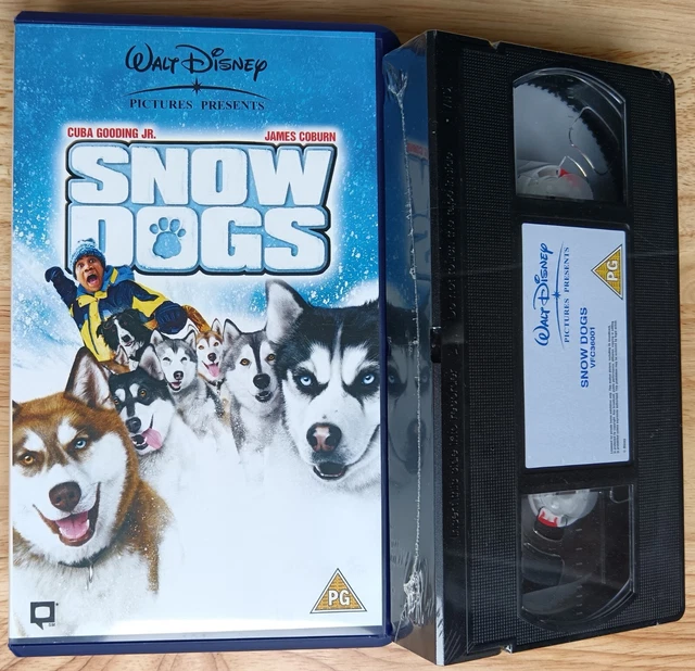 SNOW DOGS Walt Disney VHS PAL Video in Blue Box - New and Sealed Tape £ ...