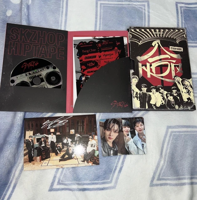 SIGNED STRAY KIDS FELIX Postcard HOP Album Photobook (SKZHOP VER ...