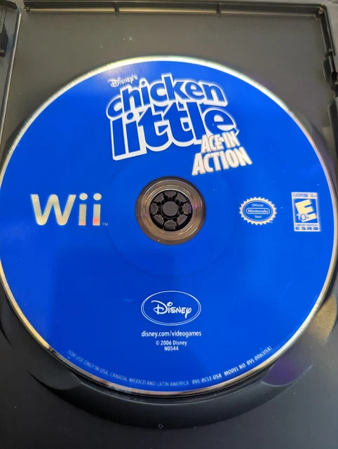 DISNEY'S CHICKEN LITTLE: Ace in Action (Nintendo Wii, 2006) DISC ONLY £ ...