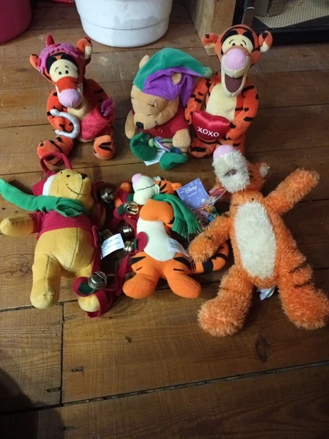 DISNEY WINNIE THE Pooh And Tigger Teddy Bear Bundle £6.00 - PicClick UK