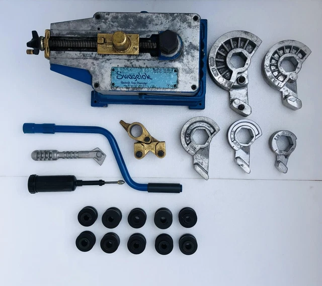 SWAGELOK MS-BTB-M MANUAL Bench Top Tube Bender With Accessories As ...