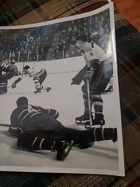 1967 BERNIE PARENT Nhl Hockey Goalie Photo Type 1 Boston Bruins Mask ...