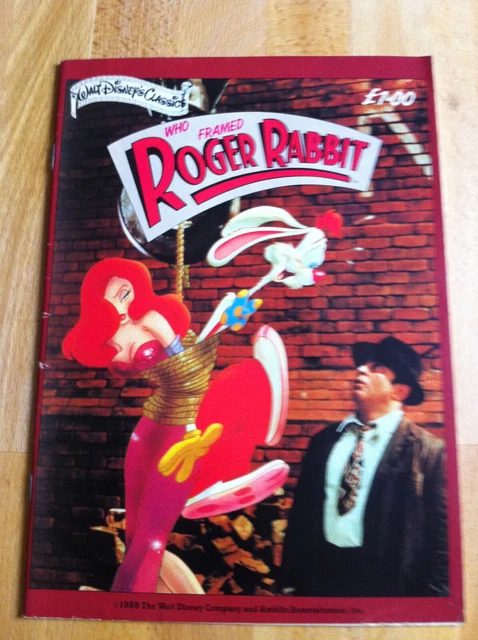 WALT DISNEY'S CLASSICS Who Framed Roger Rabbit Comic London Editions ...