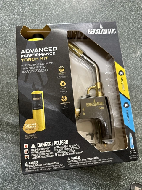 BERNZOMATIC TS4000ZKC HIGH Heat Torch Kit Brand New In Original Package ...