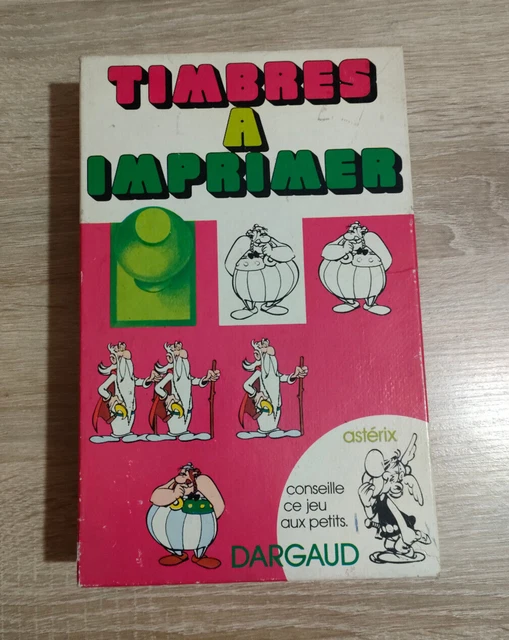 DARGAUD ASTERIX TIMBRES a imprimer Tampons encreurs 1974 EUR 24,95 ...