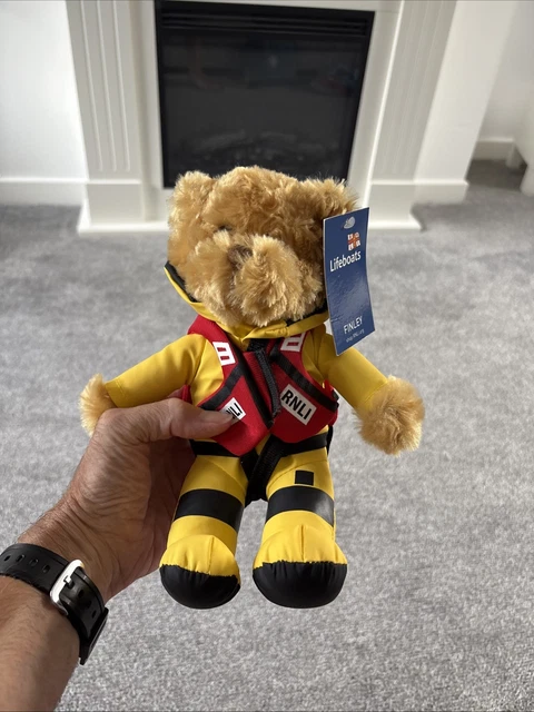 LIFEBOATS RNLI FINLEY Teddy Bear New With Tags Life Jacket On So Cute £ ...