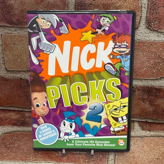 NICK PICKS VOL 2 DVD Used Nickelodeon Cartoons Spongebob Fairly ...
