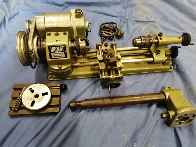 UNIMAT MODEL MAKERS Lathe in excellent condition. 110 volt motor £382. ...