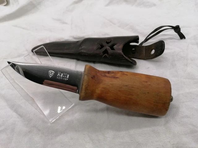 HELLE NORWAY JAGDMESSER , alte Ausführung, Finnmesser , Jagd / Jäger ...
