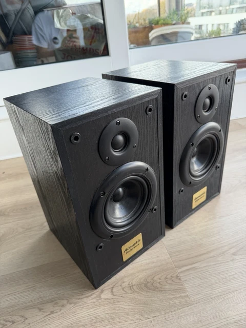 ACOUSTIC REFERENCE MODEL BS-300 Monitor Speakers £5.43 - PicClick UK