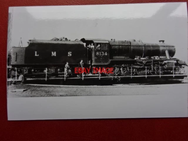 PHOTO LMS Class 8F Loco No 8134 Br 48134 £2.00 - PicClick UK