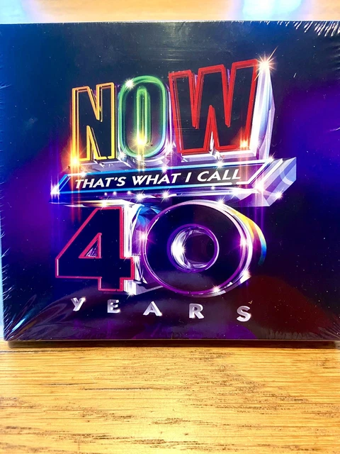 NOW THAT'S WHAT I Call 40 Years Various Artists 5CD Album Cheapest On ...