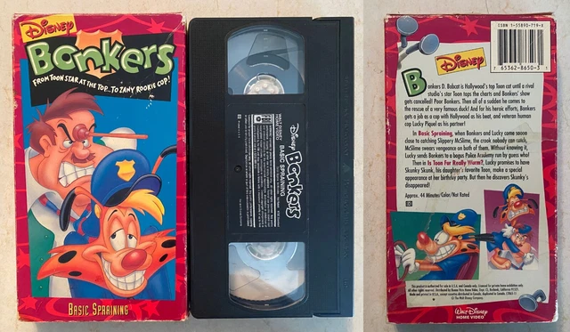 VHS: BONKERS: BASIC Spraining: Walt Disney £14.12 - PicClick UK