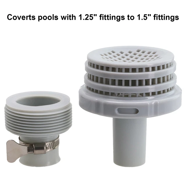 HIGH PERFORMANCE POOL Filter Connector and Short Pipe Joint Kit for ...
