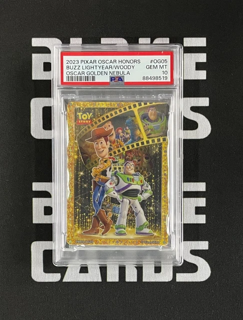 2023 CARDFUN PIXAR Oscar Honors Buzz Lightyear Woody 38/50 Golden ...