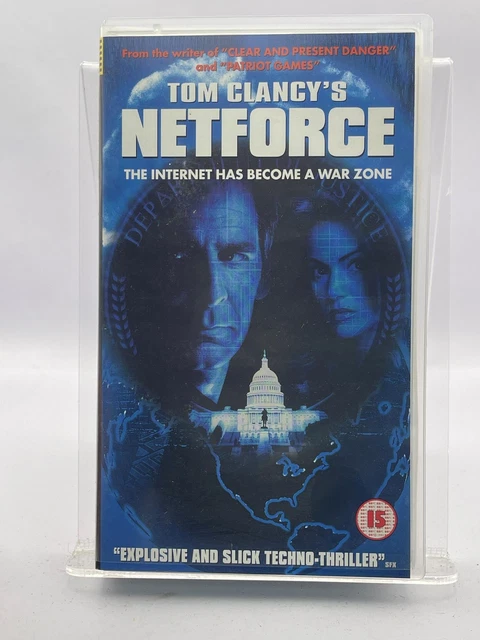 TOM CLANCY'S NETFORCE VHS Tape £7.99 - PicClick UK