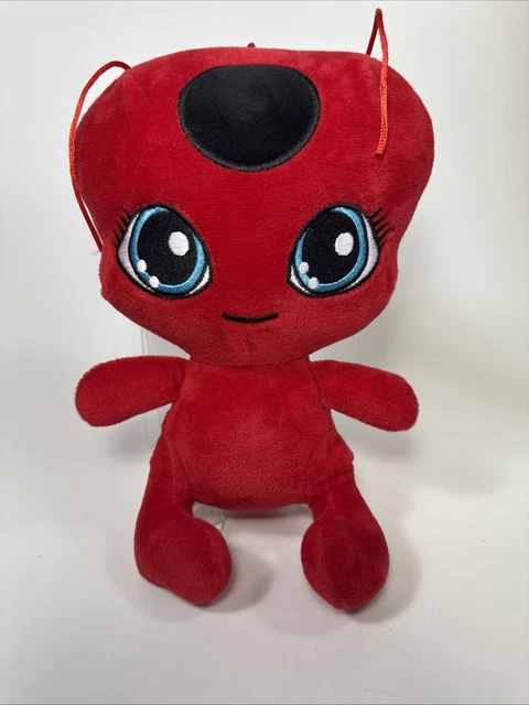 BANDAI MIRACULOUS LADYBUG Tikki Kwami 9” Plush Stuffed Soft Toy 2015 ...