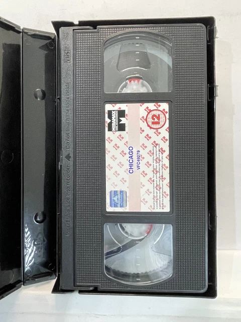 CHICAGO MUSICAL VHS Video Cassette Catherine Zeta-Jones Richard Gere ...
