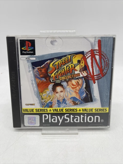 STREET FIGHTER COLLECTION 2 Value Series Playstation PS1 Video Game ...