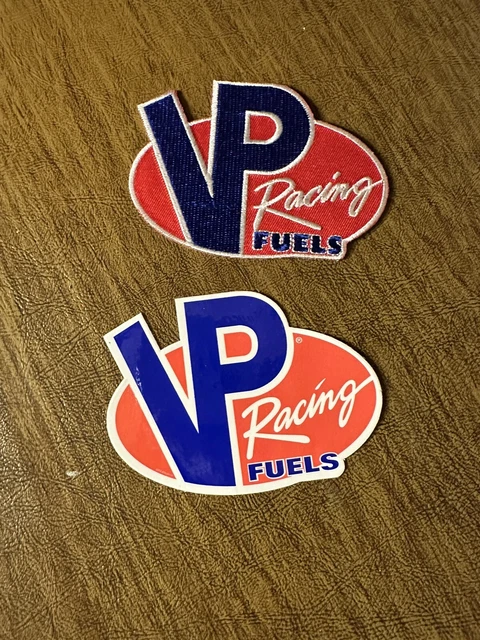 VINTAGE VP RACING Fuels Sticker and Patch 4” x 3” Size. Excellent ...