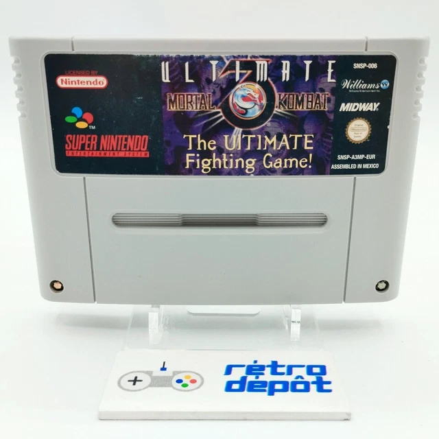 ULTIMATE MORTAL KOMBAT 3 / Super Nintendo SNES / PAL / EUR EUR 44,90 ...