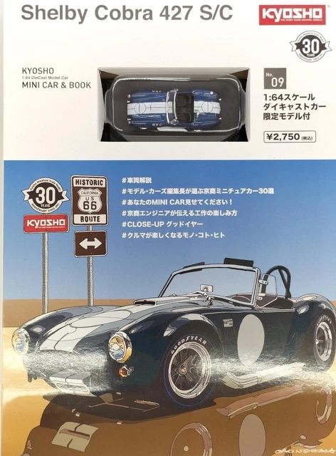 VOITURE KYOSHO SHELBY Cobra 427 S/C échelle 1/64 EUR 83,11 - PicClick FR