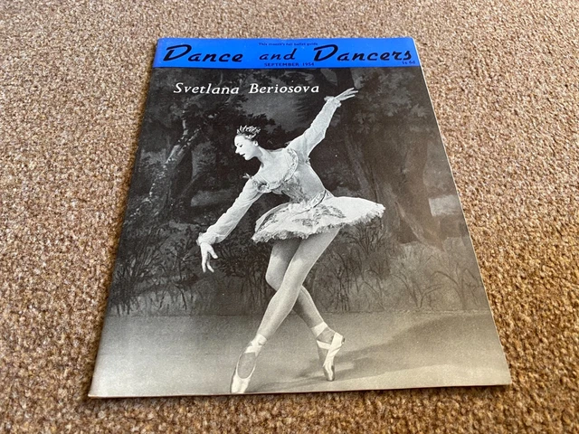 DANCE AND DANCERS Magazine 1954 Sep Svetlana Beriosova. David Poole ...