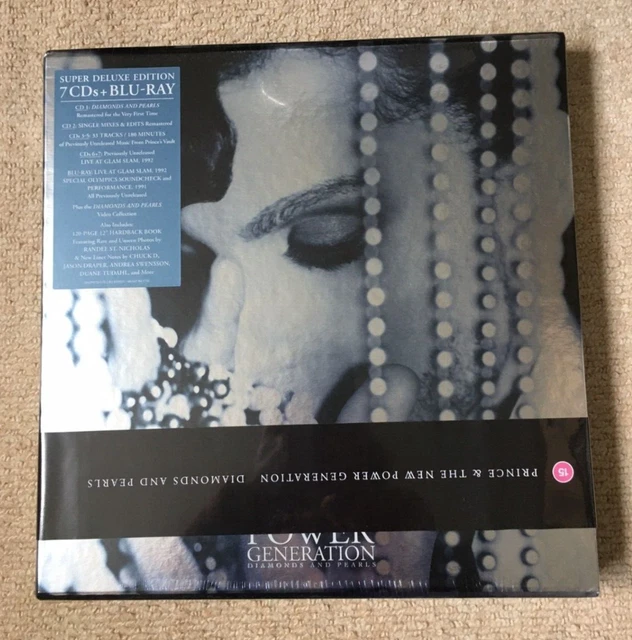 PRINCE: DIAMONDS AND PEARLS 7CD + Blu Ray Audio Box Set: Sealed PERFECT £145.00 - PicClick UK