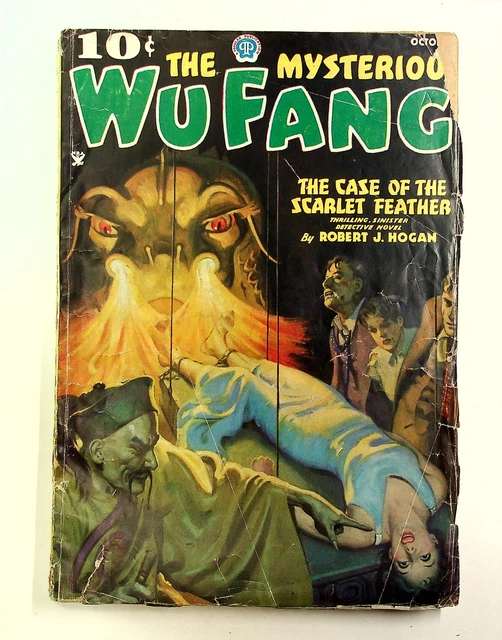 MYSTERIOUS WU FANG Pulp ottobre 1935 vol. 1 #2 GD/VG 3.0 EUR 254,99 - PicClick IT