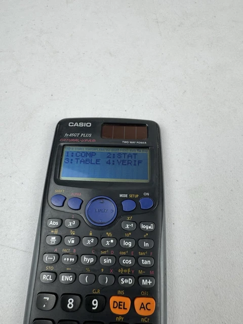 CASIO FX-85GT PLUS Two Way Power Calculator Scientific Good Working ...