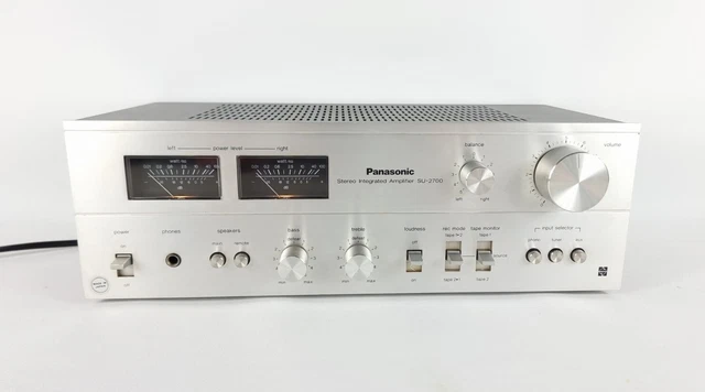 PANASONIC SU-2700 STEREO Integrated Amplifier - Made In Japan £85.00 ...