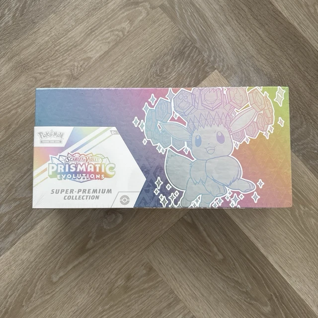 POKEMON PRISMATIC EVOLUTIONS Super Premium Collection SPC Sealed BRAND ...