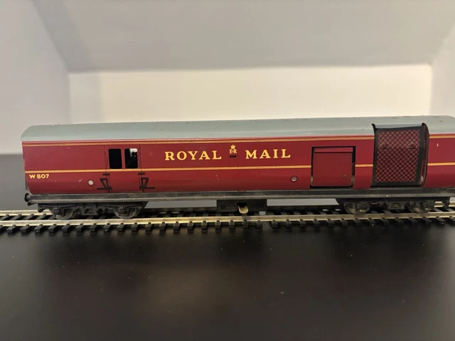 VINTAGE HORNBY DUBLO 2400 Royal Mail TPO Mail Van W807 VGC £10.77 ...