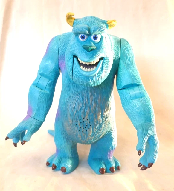 DISNEY PIXAR HASBRO 2001 Monsters Inc James Sulley Pull String Talking ...