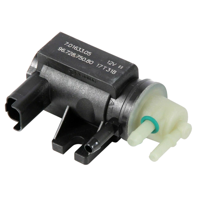 TURBO SOLENOID VALVE Original Citroen Peugeot 308 207 C3 C4 1.6 HDI ...
