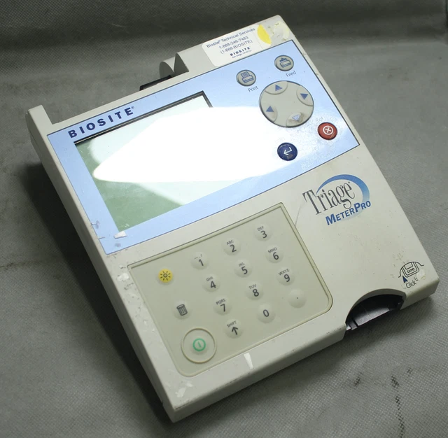 BIOSITE TRIAGE METER Pro Chimie Analyseur Unité EUR 99,24 - PicClick FR