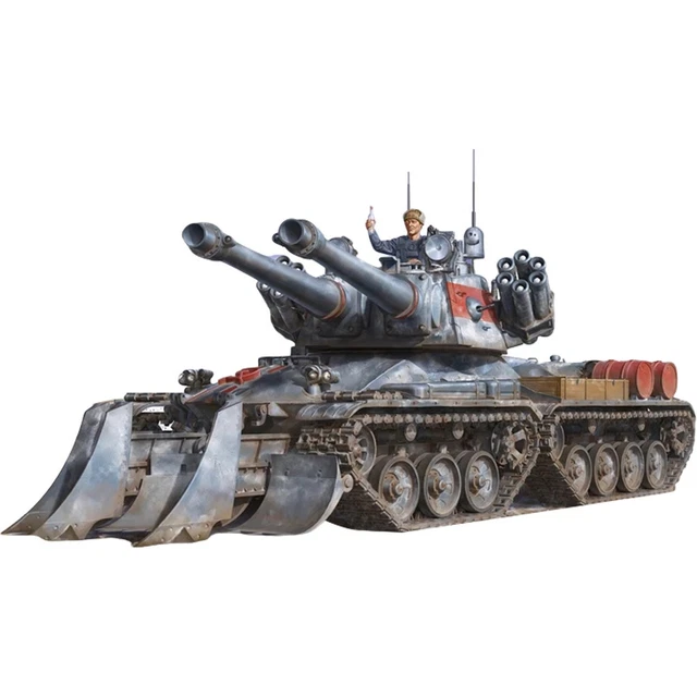HIPLAY BORDER BC-003 Soviet Apocalypse Tank Ver2.0 1/35 Scale Assembly ...