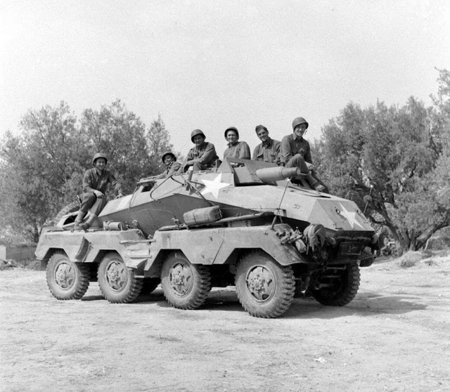 WW2 WWII PHOTO German SdKfz 234 Puma Scout Car World War Two Wehrmacht ...