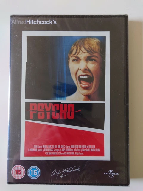 PSYCHO 1960 ALFRED Hitchcock DVD New and Sealed EUR 11,84 - PicClick IT