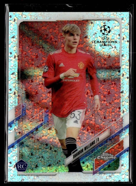 2020-21 TOPPS CHROME UEFA Champions League Refractor #64 Brandon Williams 1355 EUR 0,85 ...