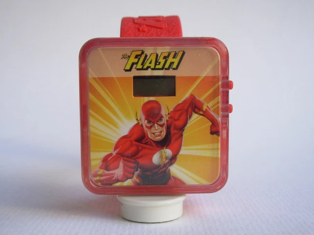 THE FLASH OROLOGIO Digital Watch Mcdonald's Superheroes Dc Comics EUR 7 ...